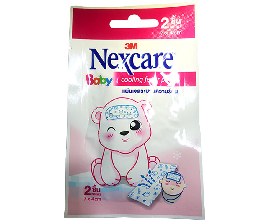 Nexcare Baby Cooling Fever Patch 2 Patches (7 x 4 cm)