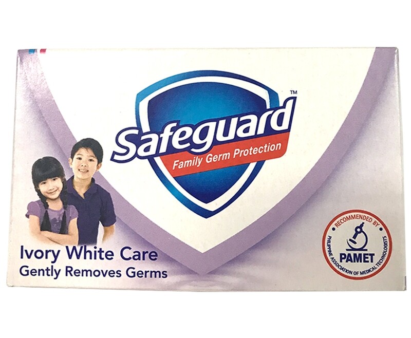 Safeguard Family Germ Protection Ivory White Care 135g