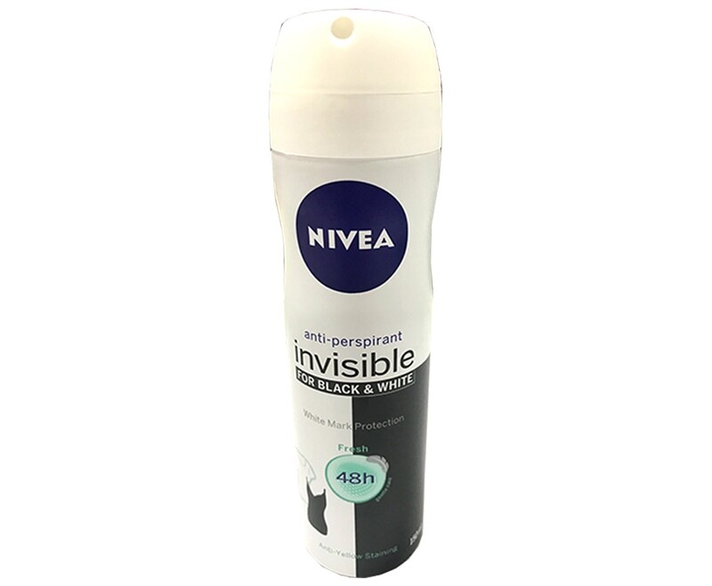 Nivea Invisible Fresh Anti-Perspirant For Black & White 150mL