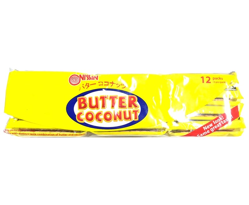 Nissin Butter Coconut (12 Packs x 14g)