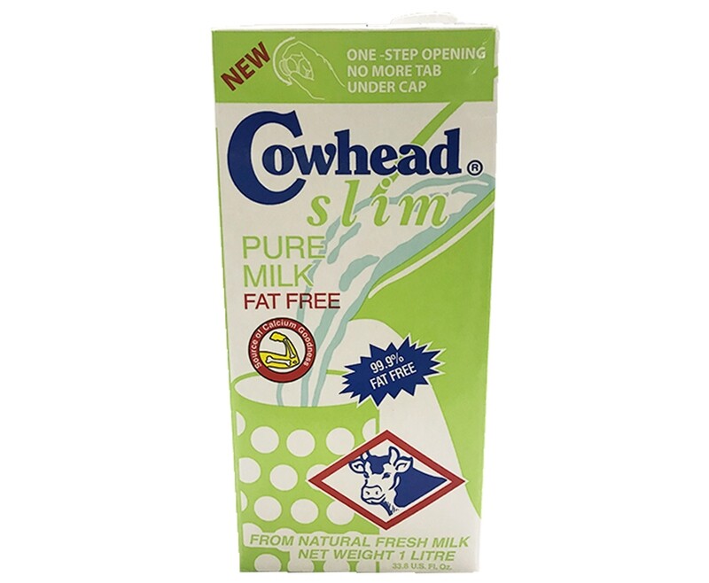 Cowhead Slim Pure Milk Fat Free 1L