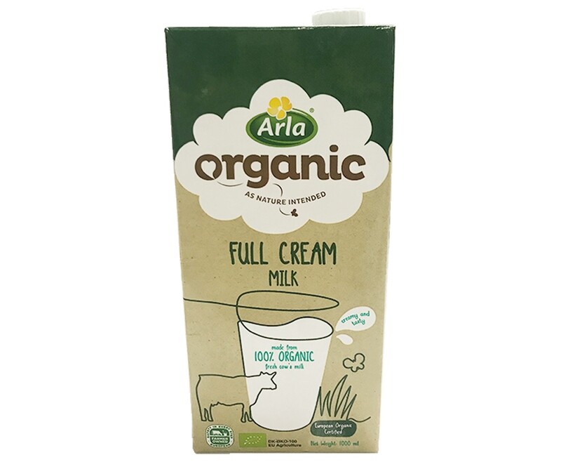 Arla Organic Full Cream Milk 1000mL