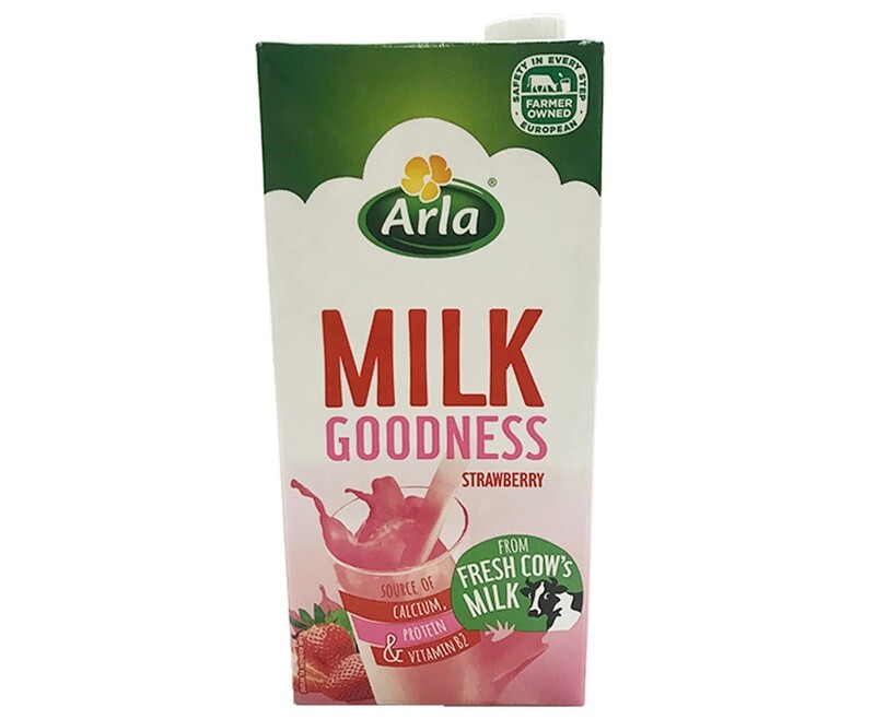 Arla Milk Goodness Strawberry 1000mL