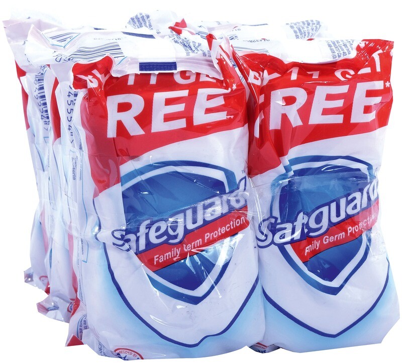 Safeguard Family Germ Protection Pure White (12 Packs x 60g)