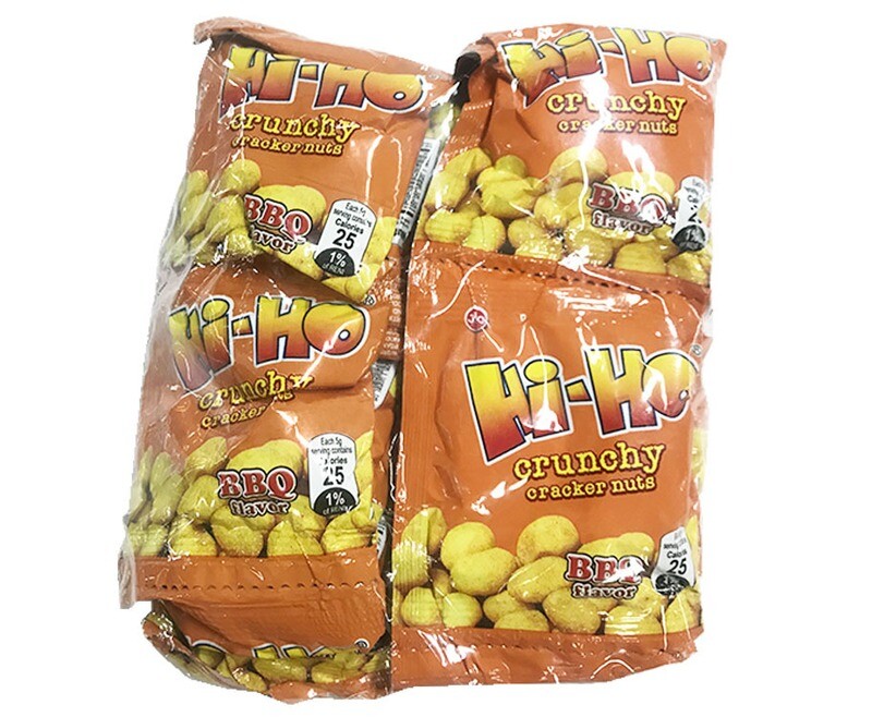 Hi-Ho Crunchy Cracker Nuts BBQ Flavor (20 Packs x 5g)