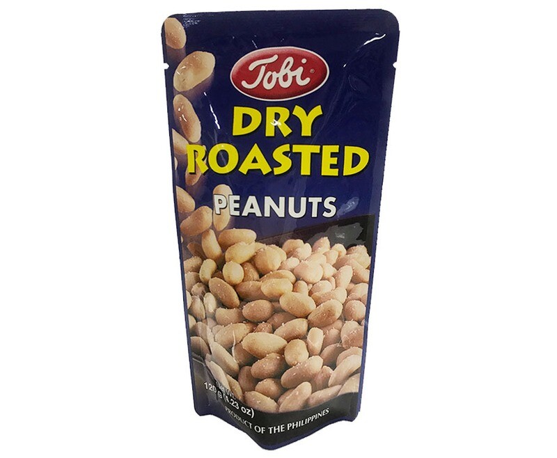 Tobi Dry Roasted Peanuts 120g