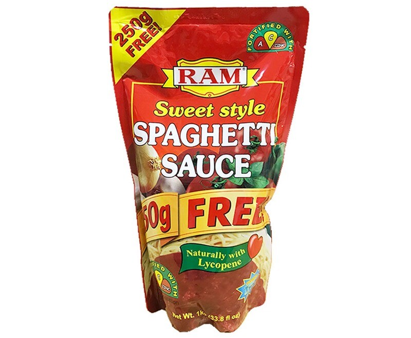 RAM Spaghetti Sauce Sweet Style 1kg
