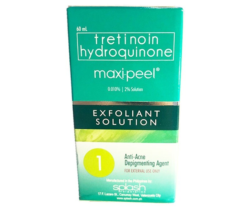 Maxi-Peel 1 Exfoliant Solution Anti-Acne Depigmenting Agent 60mL