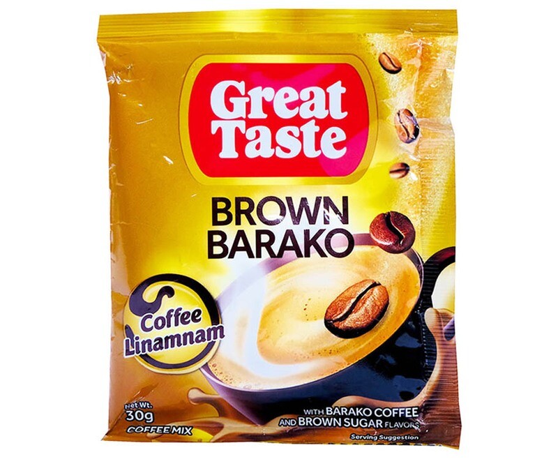 Great Taste Brown Barako Coffee Mix 30g