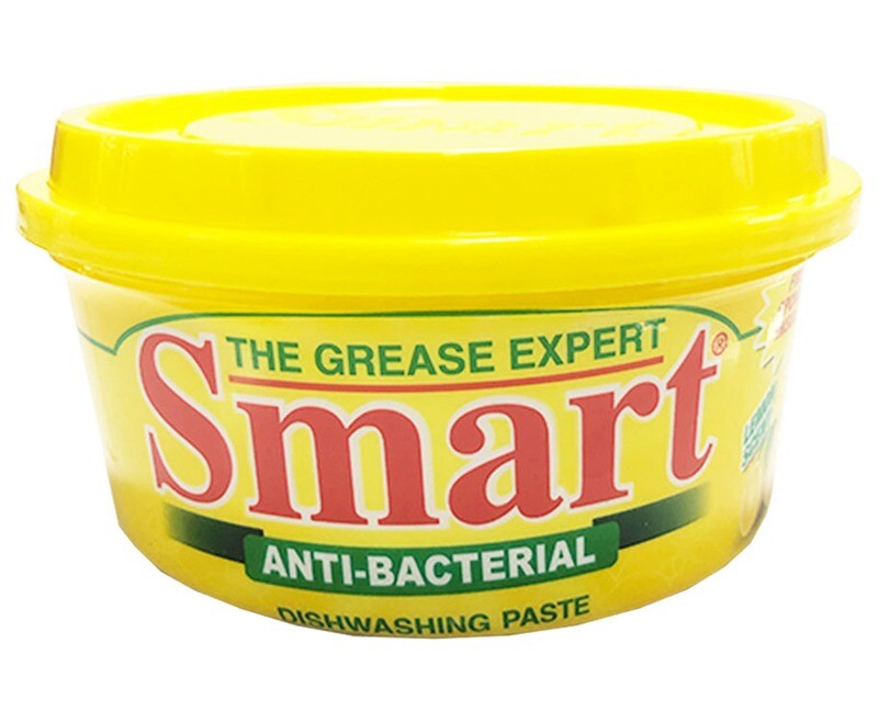Smart Anti-Bacterial Dishwashing Paste Lemon Scent + Free Sponge Inside ...