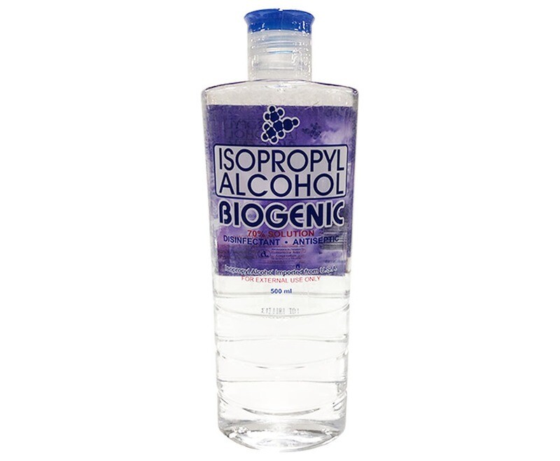 Isopropyl Alcohol Biogenic 70% Solution 500mL