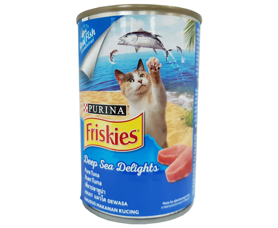 Purina Friskies Deep Sea Delights Pure Tuna 400g