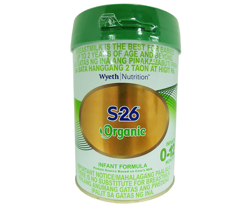 Wyeth Nutrition S-26 Organic Infant Formula 0-12 Months 900g