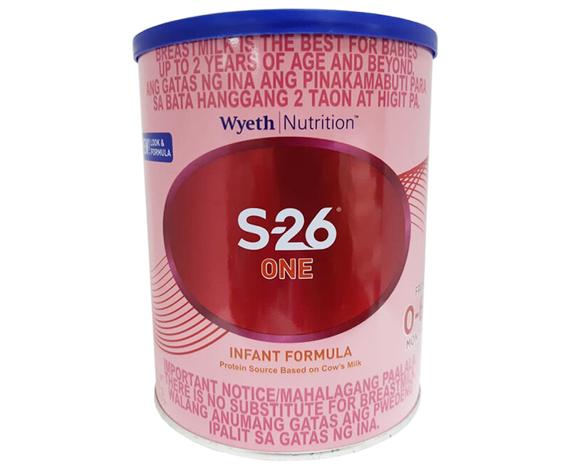 Wyeth Nutrition S-26 One Infant Formula From 0-6 Months 900g