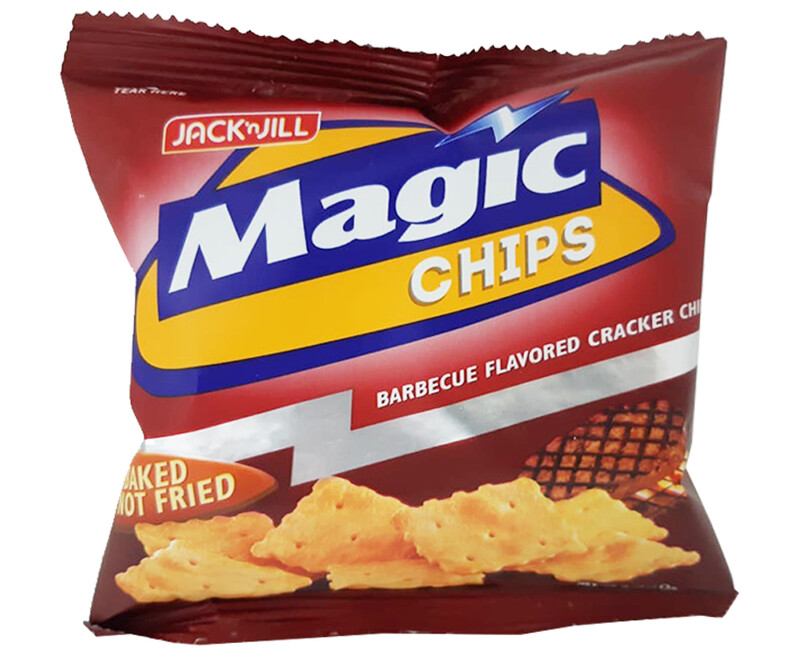 Jack 'n Jill Magic Chips Barbecue Flavored Crackers 28g