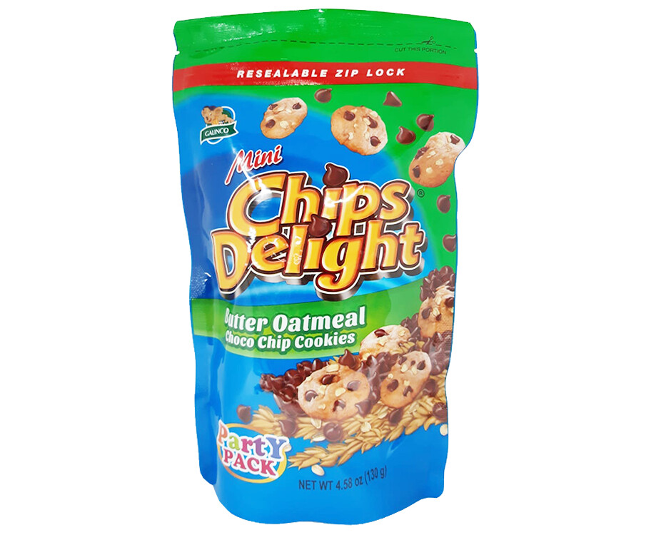 Galinco Mini Chips Delight Butter Oatmeal Choco Chip Cookies Party Pack ...