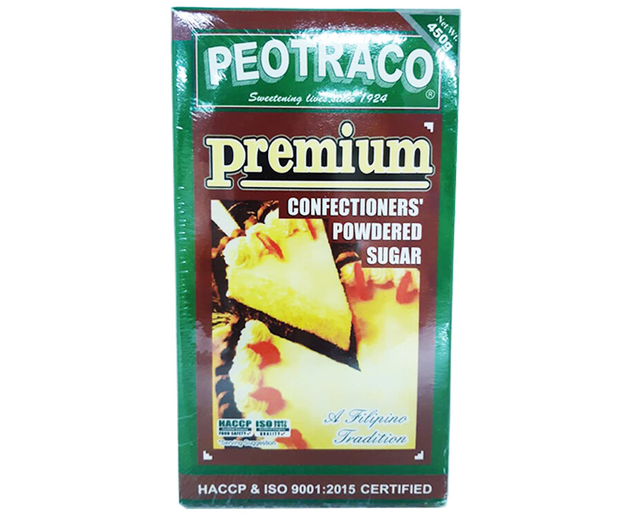 Peotraco Premium Confectioners' Powdered Sugar 450g