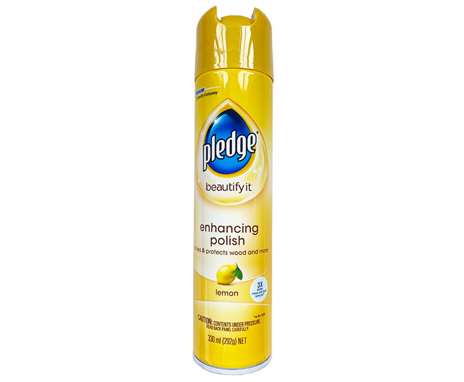 Pledge Enhancing Polish Lemon 330mL