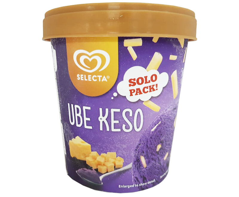 Selecta Ube Keso Solo Pack 475mL