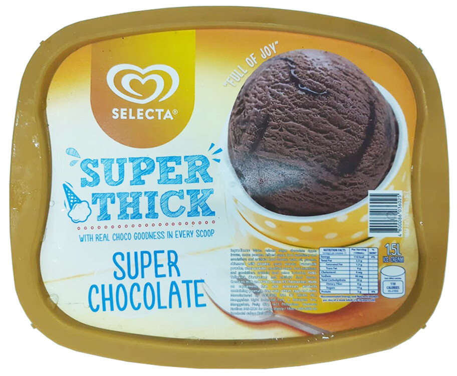 Selecta Super Thick Super Chocolate 1.4L