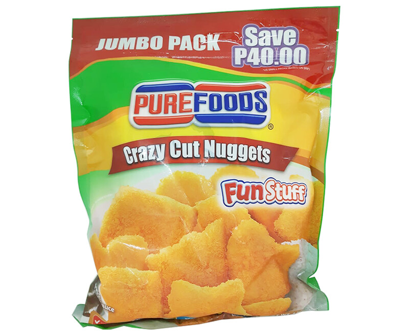 Purefoods Crazy Cut Nuggets Fun Stuff Jumbo Pack 1kg