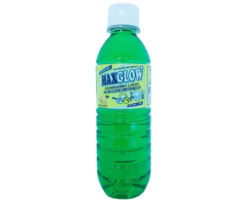 Max Glow Dishwashing Liquid Lemon Scents 350mL