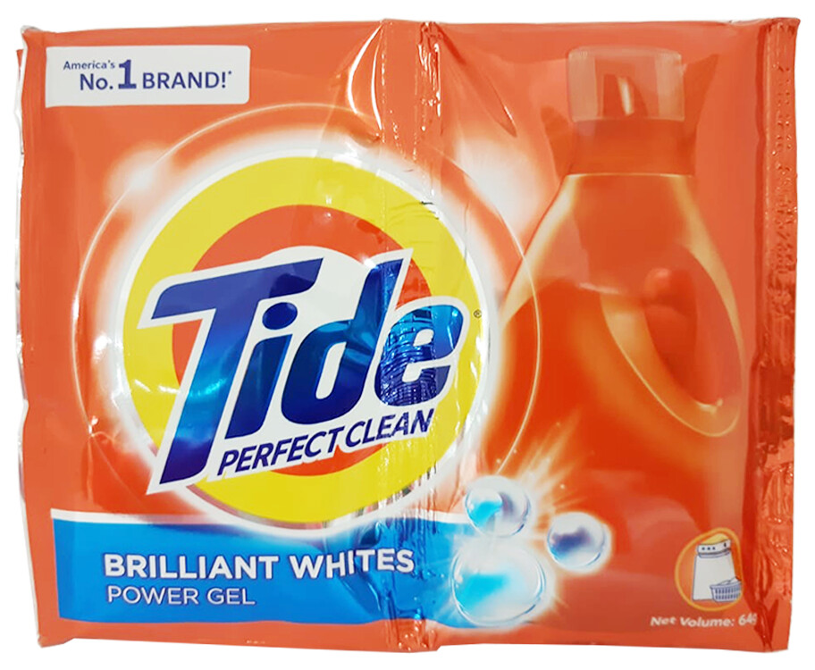 Tide Perfect Clean Brilliant Whites Power Gel 64g