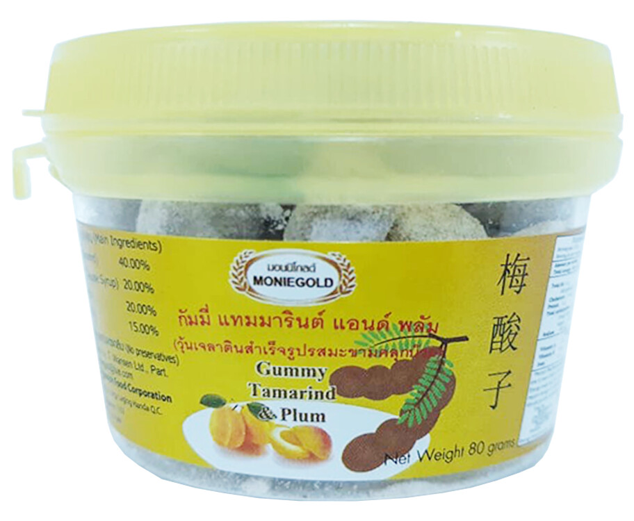 MonieGold Gummy Tamarind Plum 80g