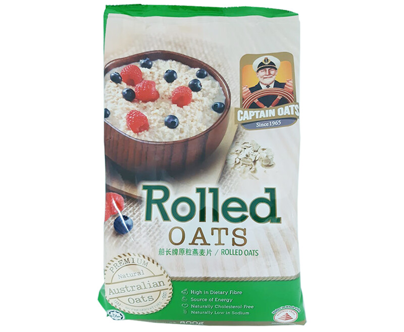 Captain Oats Rolled Oats 800g