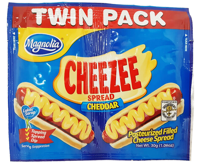 Magnolia Cheezee Spread Cheddar Twin Pack 30g