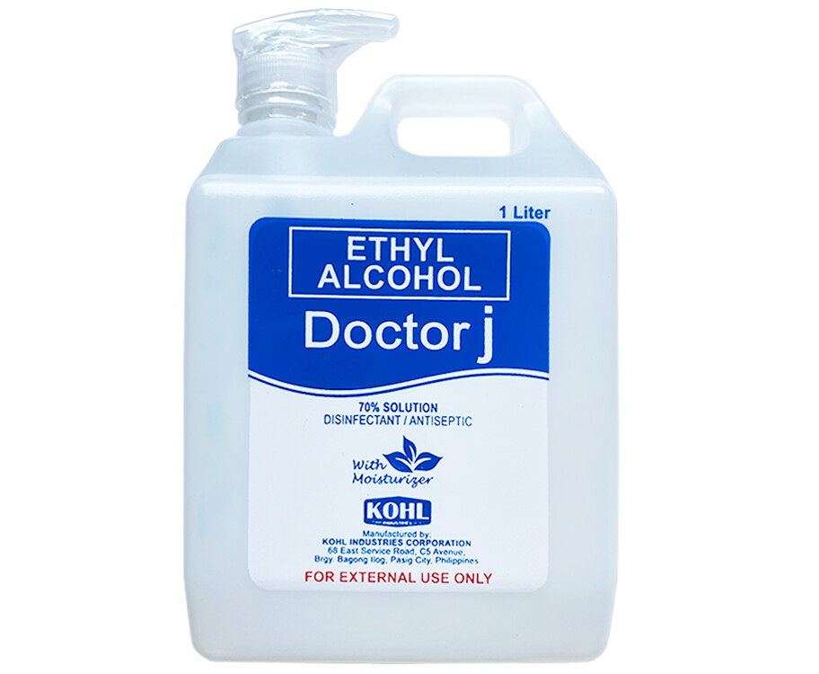 Doctor J Ethyl Alcohol 70% Solution Disinfectant Antiseptic With ...