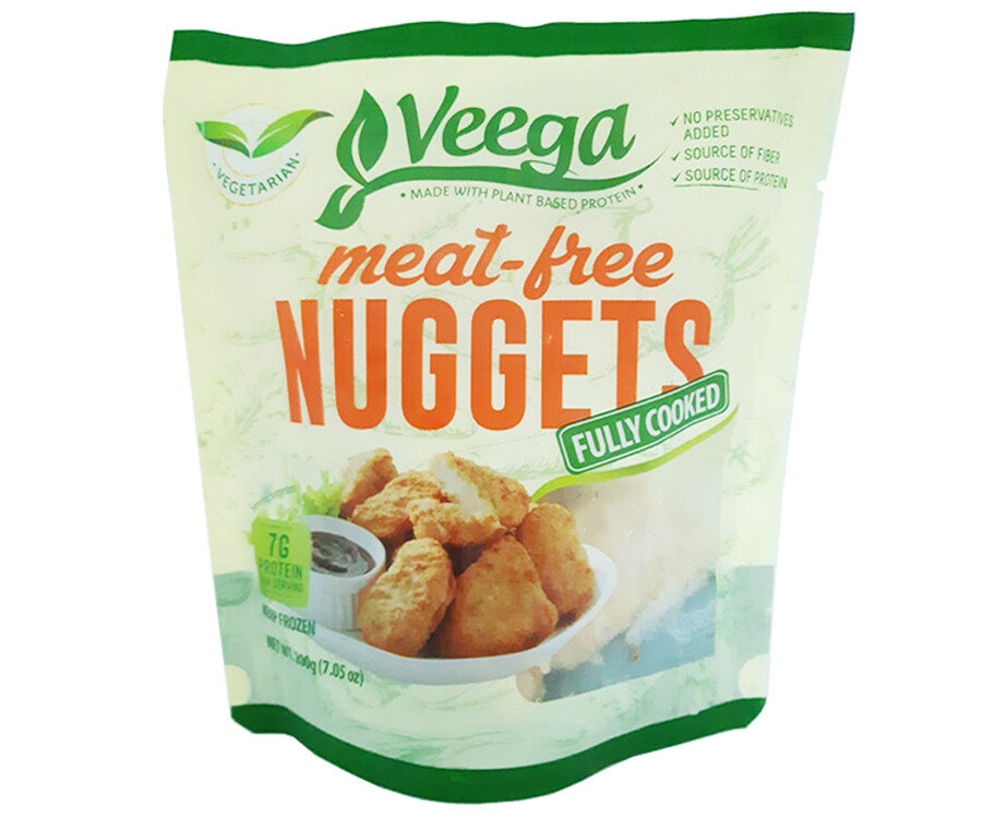 Veega Meat-Free Nuggets Fully Cooked 200g