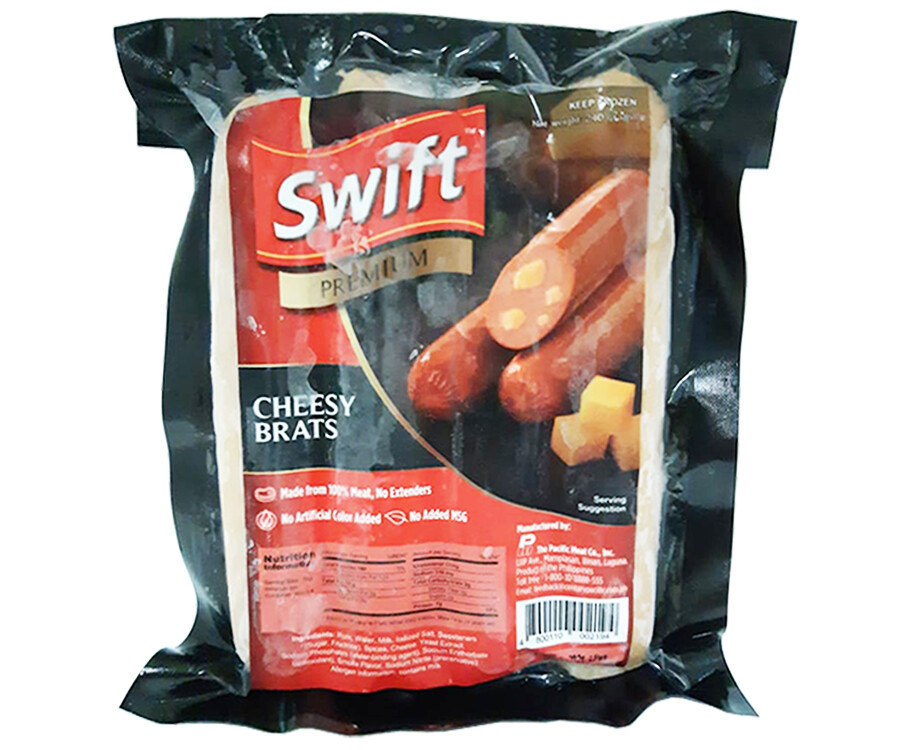 Swift Premium Cheesy Brats 240g
