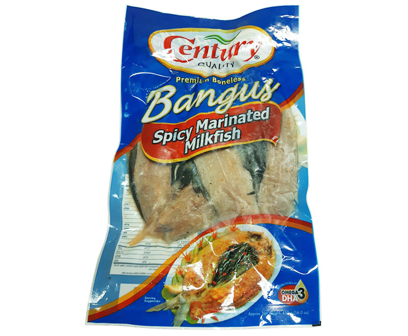 Century Premium Boneless Bangus Spicy Marinated Milkfish 450g