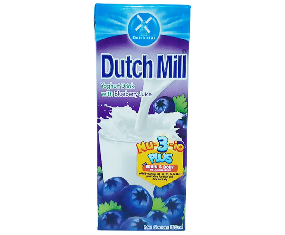 Dutch Mill Yoghurt Drink with Blueberry Juice 180mL
