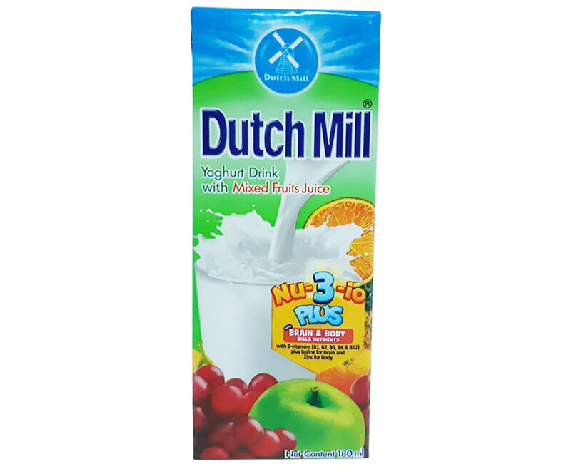 Dutch Mill Yoghurt Drink with Mixed Fruits Juice 180mL