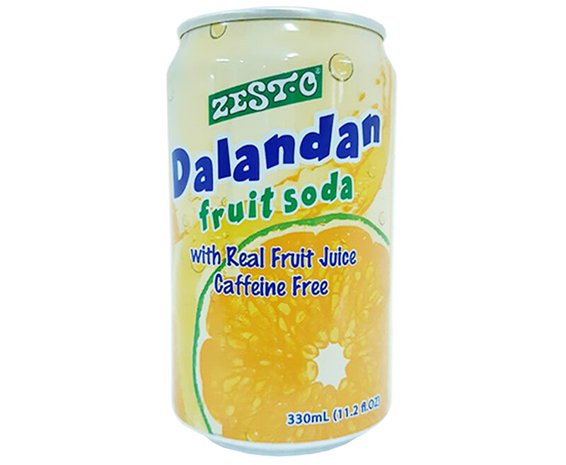 Zesto Dalandan Fruit Soda With Real Fruit Juice 330mL