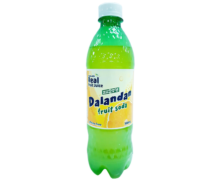 Zest-O Dalandan Fruit Soda With Real Fruit Juice 500mL