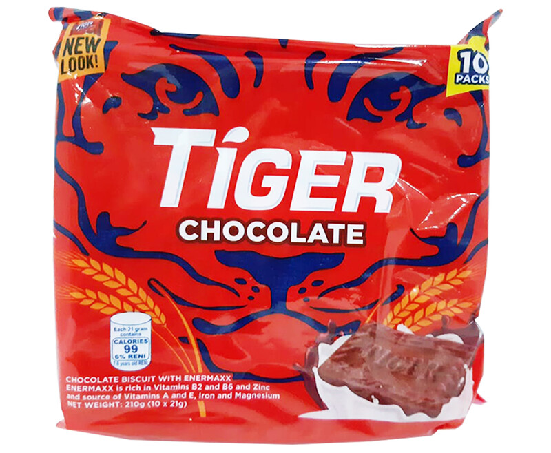 Tiger Chocolate (10 Packs x 21g)