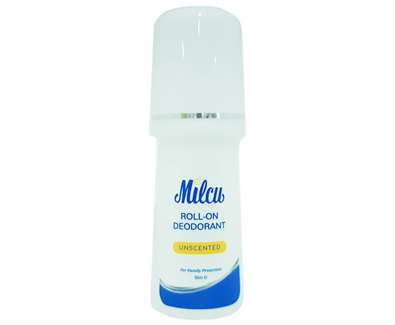 Milcu Roll-On Deodorant Unscented 50mL