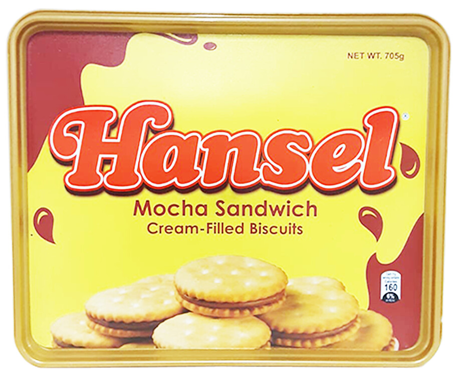 Hansel Mocha Sandwich Cream-Filled Biscuits 705g