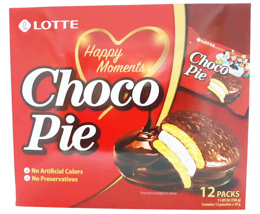 Lotte Choco Pie 12 Packs 336g