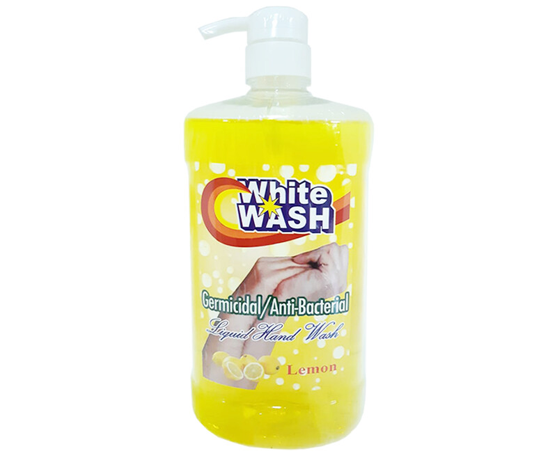 White Wash Germicidal/ Anti-Bacterial Liquid Hand Wash Lemon 1000mL