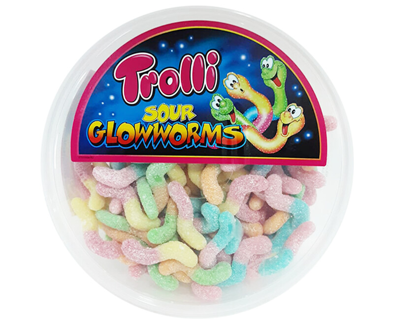 Trolli Sour Glowworms 500g