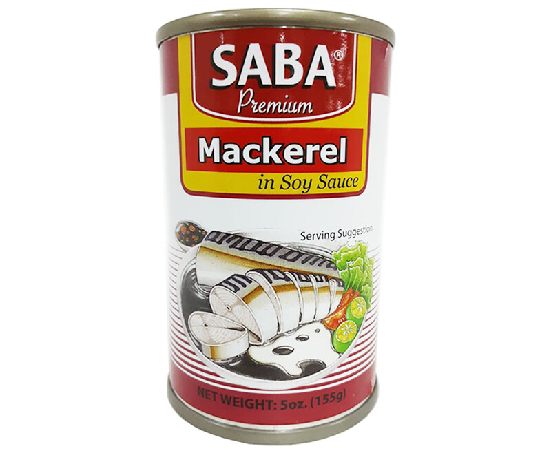 Saba Premium Mackerel in Soy Sauce 155g
