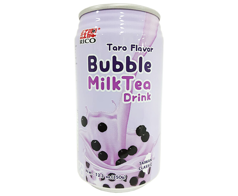 Rico Bubble Milk Tea Drink Taro Flavor Taiwan Classic 350g