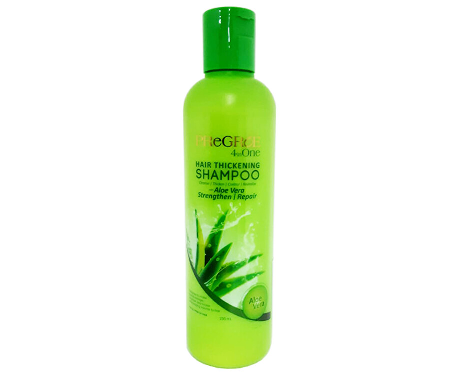PreGroe 4-in-One Hair Thickening Shampoo With Aloe Vera 250mL