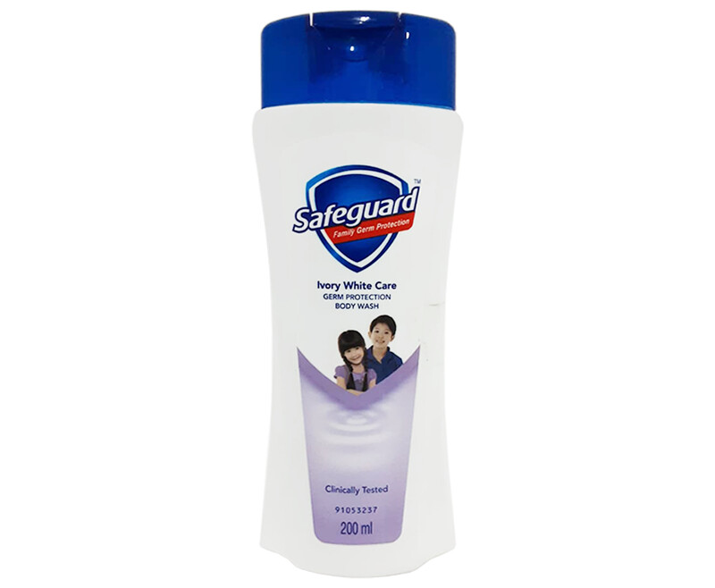 Safeguard Family Germ Protection Ivory White Care 200mL