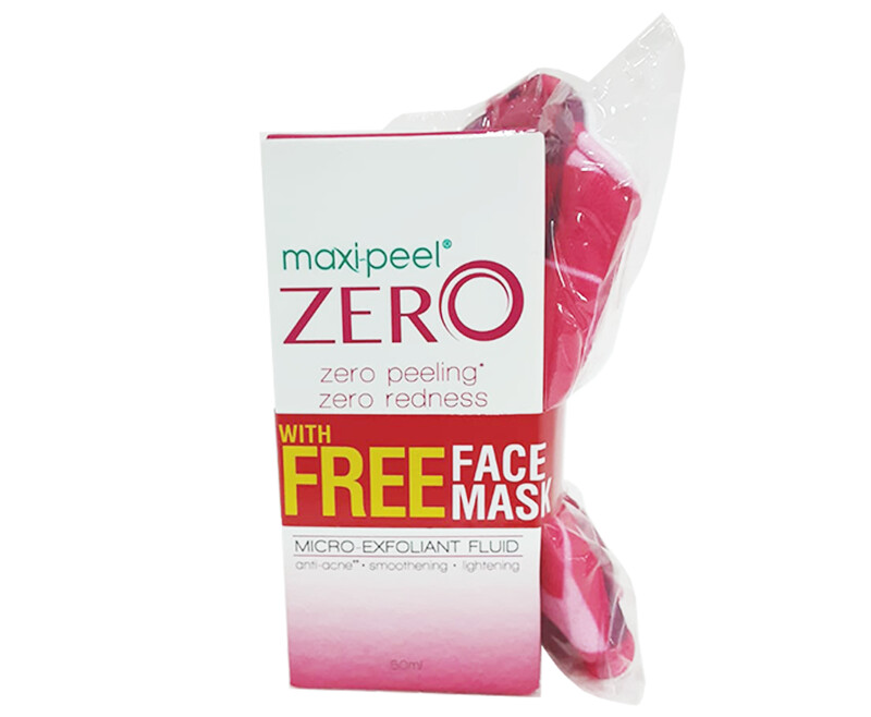 Maxi-Peel Zero Micro-Exfoliant Fluid 50mL + Free Face Mask