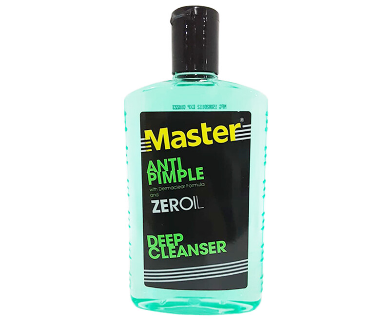Master Anti Pimple With Dermaclear Formula and Zero Oil Deep Cleanser 235mL